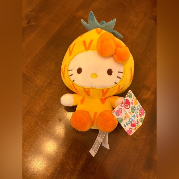 Hello Kitty | Toys | Hello Kitty Small Sanrio Yellow Pineapple Plushie ...